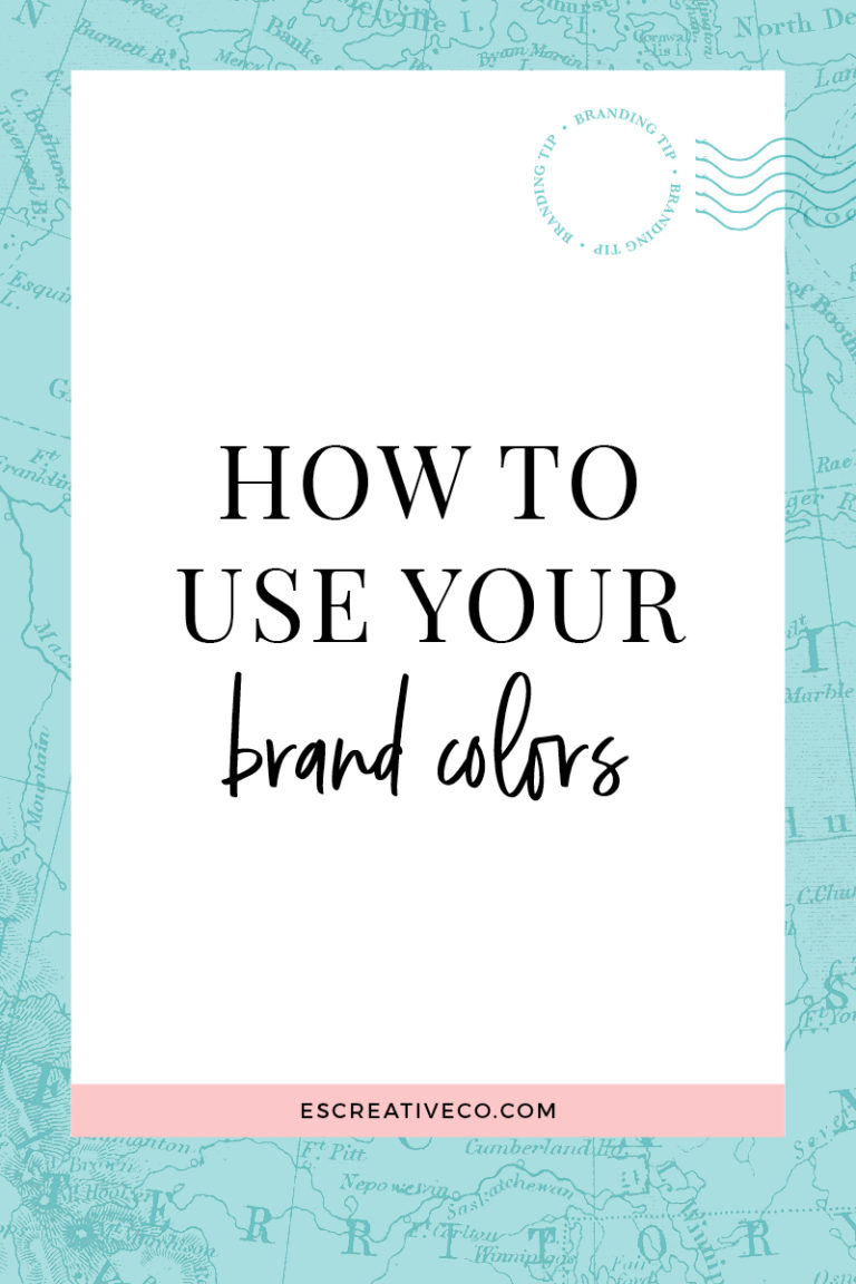 Learn How to Use Your Brand Colors the Right Way | ES Creative Co.
